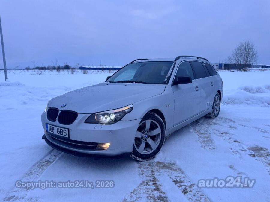 Pelēks BMW 5 Series 2008 Tallina, ar dzinēja tilpumu 2.00 L un nobraukumu 330 tūkst. km par 4499 €, foto 1 vietnē AUTOMOTO.COM.LV