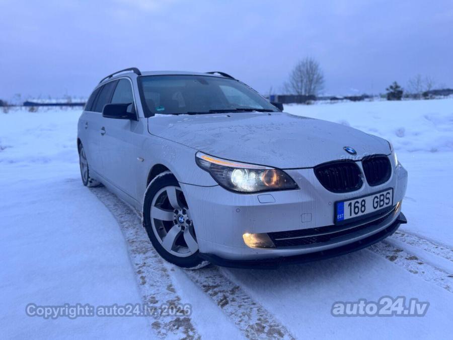 Pelēks BMW 5 Series 2008 Tallina, ar dzinēja tilpumu 2.00 L un nobraukumu 330 tūkst. km par 4499 €, foto 2 vietnē AUTOMOTO.COM.LV