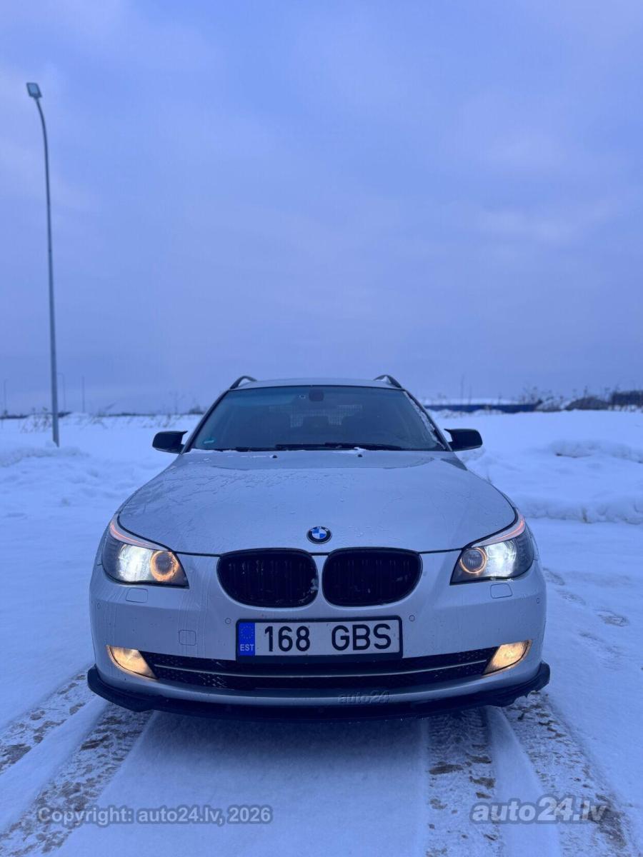 Pelēks BMW 5 Series 2008 Tallina, ar dzinēja tilpumu 2.00 L un nobraukumu 330 tūkst. km par 4499 €, foto 3 vietnē AUTOMOTO.COM.LV