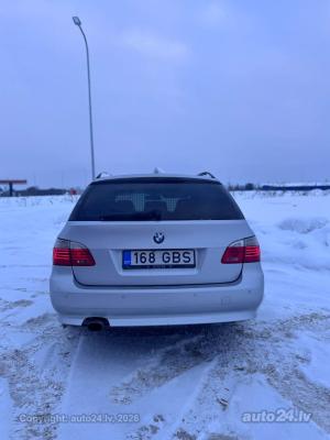 Pelēks BMW 5 Series 2008 Tallina, ar dzinēja tilpumu 2.00 L un nobraukumu 330 tūkst. km par 4499 €, foto 7 vietnē AUTOMOTO.COM.LV