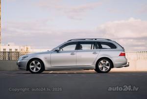 Pelēks BMW 5 Series 2008 Tartu, ar dzinēja tilpumu 3.00 L un nobraukumu 282 tūkst. km par 8200 €, foto 3 vietnē AUTOMOTO.COM.LV