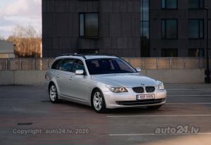 Pelēks BMW 5 Series 2008 Tartu, ar dzinēja tilpumu 3.00 L un nobraukumu 282 tūkst. km par 8200 €, foto 11 vietnē AUTOMOTO.COM.LV