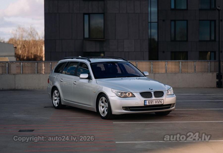 Pelēks BMW 5 Series 2008 Tartu, ar dzinēja tilpumu 3.00 L un nobraukumu 282 tūkst. km par 8200 €, foto 11 vietnē AUTOMOTO.COM.LV