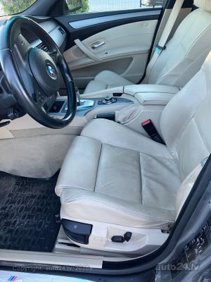 Grey BMW 5 Series 2008 in Tartu, with an engine capacity of 3.00 L and mileage of 288 thousand km for 6750 €, photo 7 on AUTOMOTO.COM.LV