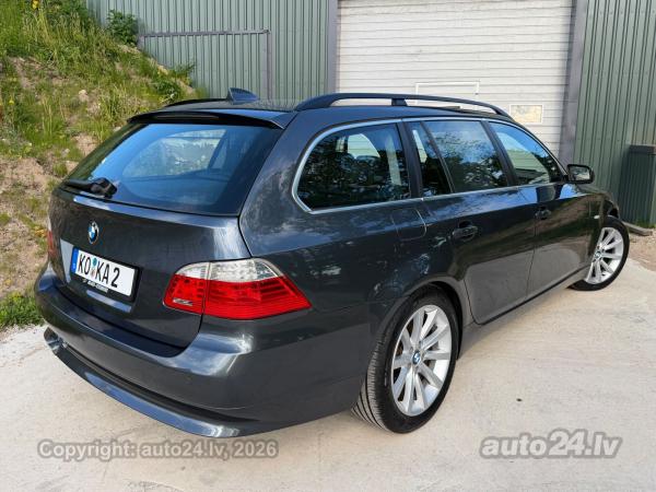 Pelēks BMW 5 Series 2008 Viljandi, ar dzinēja tilpumu 3.00 L un nobraukumu 255 tūkst. km par 6190 €, foto 2 vietnē AUTOMOTO.COM.LV