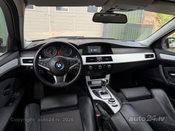 Pelēks BMW 5 Series 2008 Viljandi, ar dzinēja tilpumu 3.00 L un nobraukumu 255 tūkst. km par 6190 €, foto 7 vietnē AUTOMOTO.COM.LV