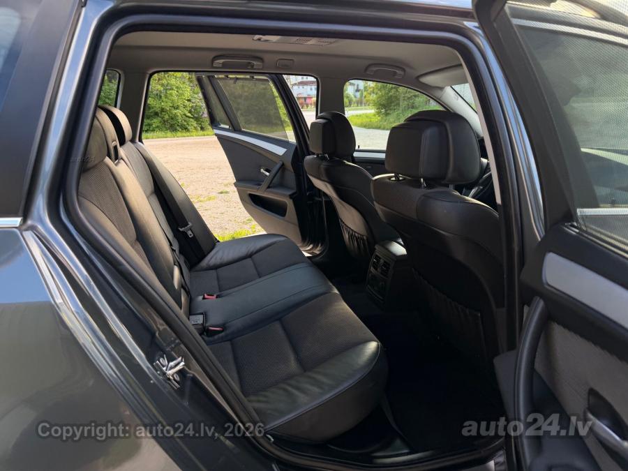 Grey BMW 5 Series 2008 in Viljandi, with an engine capacity of 3.00 L and mileage of 255 thousand km for 6190 €, photo 11 on AUTOMOTO.COM.LV