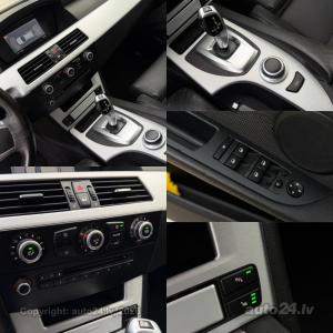 Grey BMW 5 Series 2008 in Viljandi, with an engine capacity of 3.00 L and mileage of 255 thousand km for 6190 €, photo 12 on AUTOMOTO.COM.LV