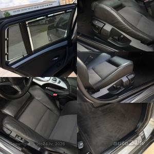 Grey BMW 5 Series 2008 in Viljandi, with an engine capacity of 3.00 L and mileage of 255 thousand km for 6190 €, photo 17 on AUTOMOTO.COM.LV
