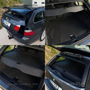 Grey BMW 5 Series 2008 in Viljandi, with an engine capacity of 3.00 L and mileage of 255 thousand km for 6190 €, photo 24 on AUTOMOTO.COM.LV