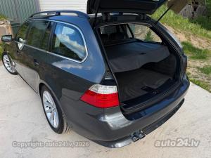 Grey BMW 5 Series 2008 in Viljandi, with an engine capacity of 3.00 L and mileage of 255 thousand km for 6190 €, photo 25 on AUTOMOTO.COM.LV
