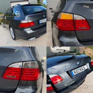 Grey BMW 5 Series 2008 in Viljandi, with an engine capacity of 3.00 L and mileage of 255 thousand km for 6190 €, photo 31 on AUTOMOTO.COM.LV