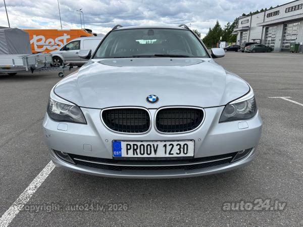 Pelēks BMW 5 Series 2008 Tartu, ar dzinēja tilpumu 2.00 L un nobraukumu 271 tūkst. km par 4999 €, foto 2 vietnē AUTOMOTO.COM.LV