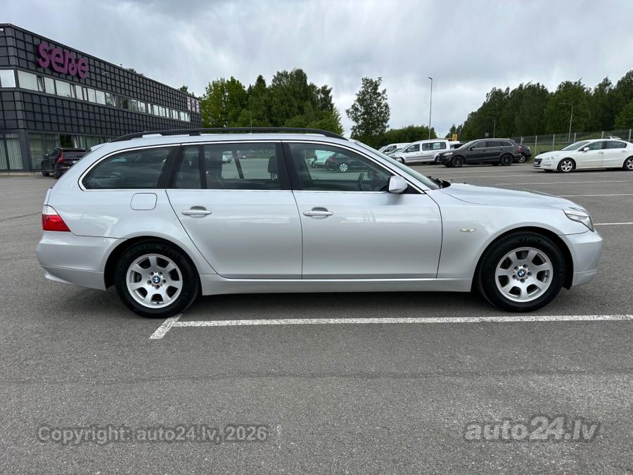 Серый БМВ 5 Серия 2008 в Тарту, объемом двигателя 2.00 л и пробегом 271 тыс. км за 4999 €, фото 5 на AUTOMOTO.COM.LV