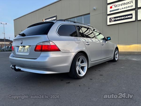 Grey BMW 5 Series 2008 in Johvi, with an engine capacity of 2.00 L and mileage of 0 thousand km for 4999 €, photo 1 on AUTOMOTO.COM.LV