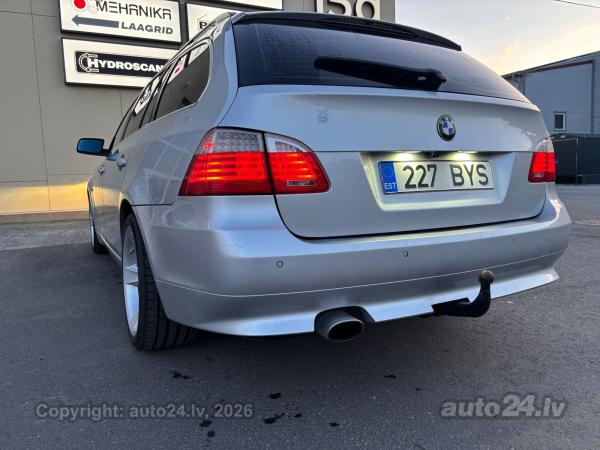 Grey BMW 5 Series 2008 in Johvi, with an engine capacity of 2.00 L and mileage of 0 thousand km for 4999 €, photo 5 on AUTOMOTO.COM.LV