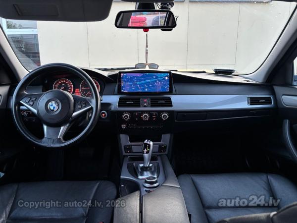 Grey BMW 5 Series 2008 in Johvi, with an engine capacity of 2.00 L and mileage of 0 thousand km for 4999 €, photo 9 on AUTOMOTO.COM.LV