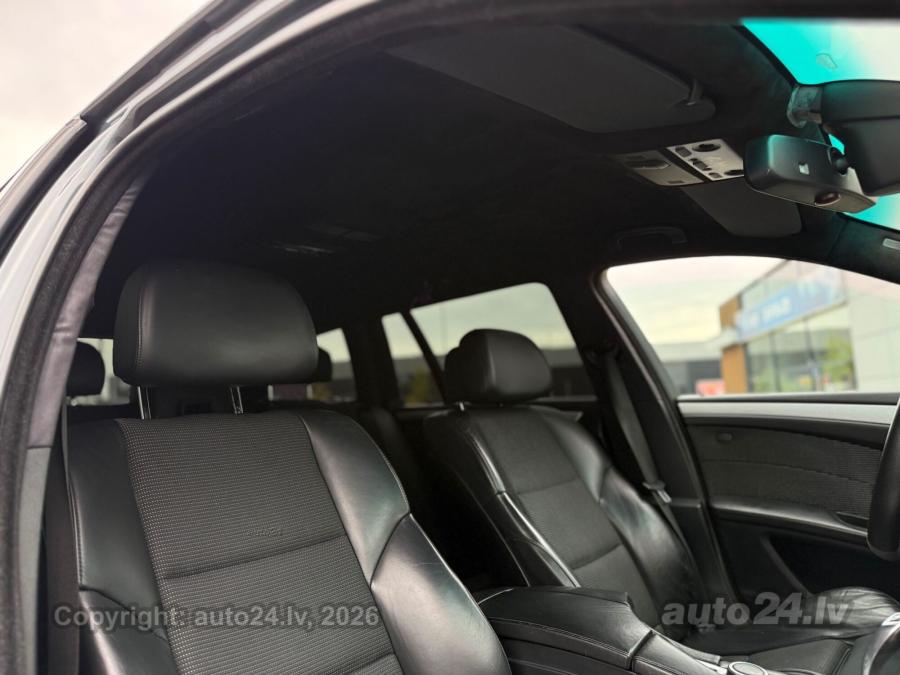 Серый БМВ 5 Серия 2008 в Тарту, объемом двигателя 3.00 л и пробегом 360 тыс. км за 7300 €, фото 12 на AUTOMOTO.COM.LV