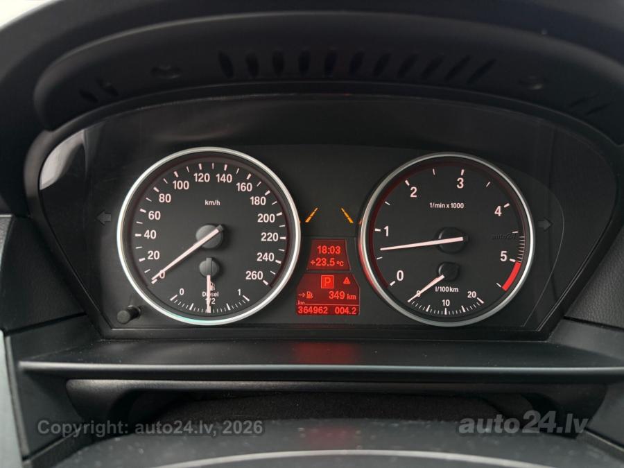 Серый БМВ 5 Серия 2008 в Тарту, объемом двигателя 3.00 л и пробегом 360 тыс. км за 7300 €, фото 14 на AUTOMOTO.COM.LV