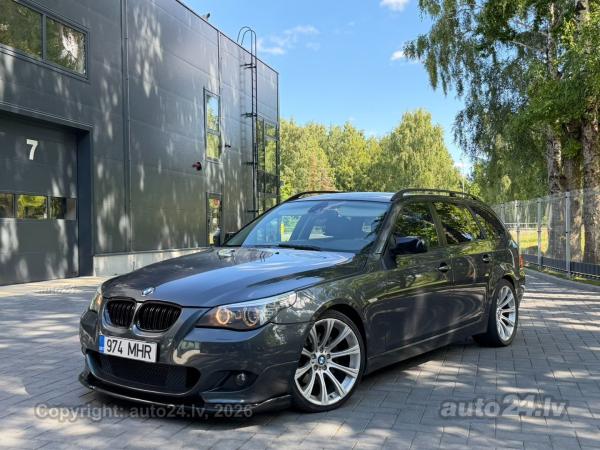 Grey BMW 5 Series 2008 in Tartu, with an engine capacity of 3.00 L and mileage of 399 thousand km for 4700 €, photo 1 on AUTOMOTO.COM.LV