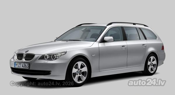 Grey BMW 5 Series 2008 in Parnu, with an engine capacity of 3.00 L and mileage of 291 thousand km for 4990 €, photo 1 on AUTOMOTO.COM.LV