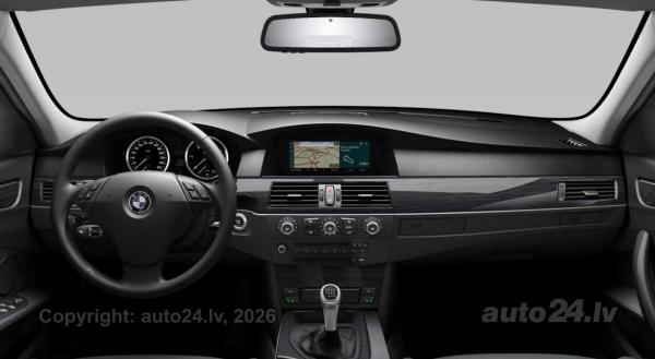 Grey BMW 5 Series 2008 in Parnu, with an engine capacity of 3.00 L and mileage of 291 thousand km for 4990 €, photo 3 on AUTOMOTO.COM.LV