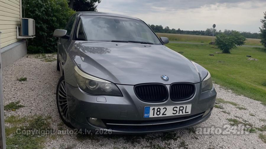 Pelēks BMW 5 Series 2008 Hāpsalu, ar dzinēja tilpumu 3.00 L un nobraukumu 384 tūkst. km par 4000 €, foto 1 vietnē AUTOMOTO.COM.LV