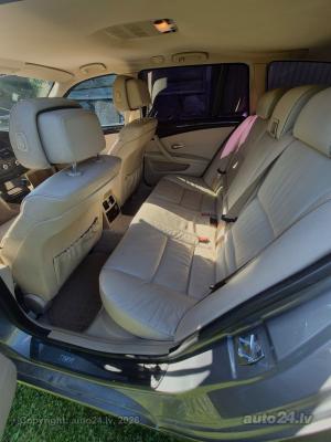 Pelēks BMW 5 Series 2008 Hāpsalu, ar dzinēja tilpumu 3.00 L un nobraukumu 384 tūkst. km par 4000 €, foto 5 vietnē AUTOMOTO.COM.LV