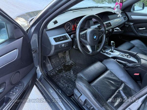 Pelēks BMW 5 Series 2009 Tartu, ar dzinēja tilpumu 3.00 L un nobraukumu 442 tūkst. km par 4700 €, foto 11 vietnē AUTOMOTO.COM.LV