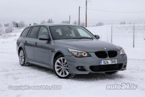 Grey BMW 5 Series 2009 in Tallinn, with an engine capacity of 3.00 L and mileage of 349 thousand km for 6999 €, photo  on AUTOMOTO.COM.LV