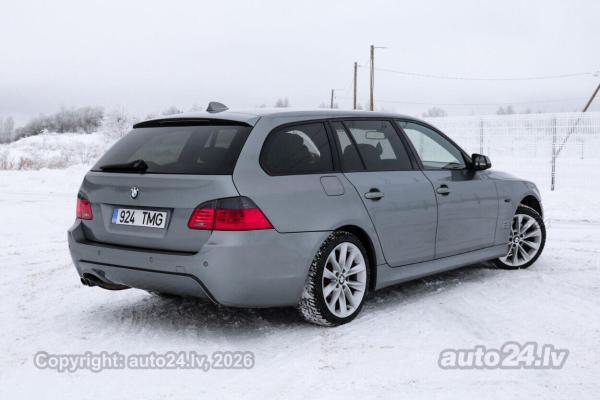 Pelēks BMW 5 Series 2009 Tallina, ar dzinēja tilpumu 3.00 L un nobraukumu 349 tūkst. km par 6999 €, foto 8 vietnē AUTOMOTO.COM.LV
