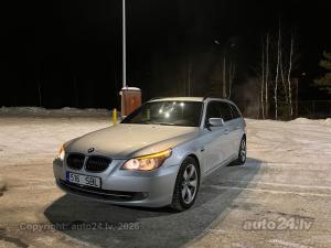 Pelēks BMW 5 Series 2009 Tallina, ar dzinēja tilpumu 3.00 L un nobraukumu 470 tūkst. km par 2500 €, foto  vietnē AUTOMOTO.COM.LV