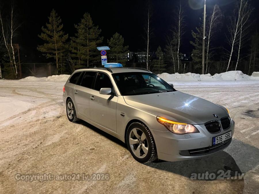 Pelēks BMW 5 Series 2009 Tallina, ar dzinēja tilpumu 3.00 L un nobraukumu 470 tūkst. km par 2500 €, foto 4 vietnē AUTOMOTO.COM.LV