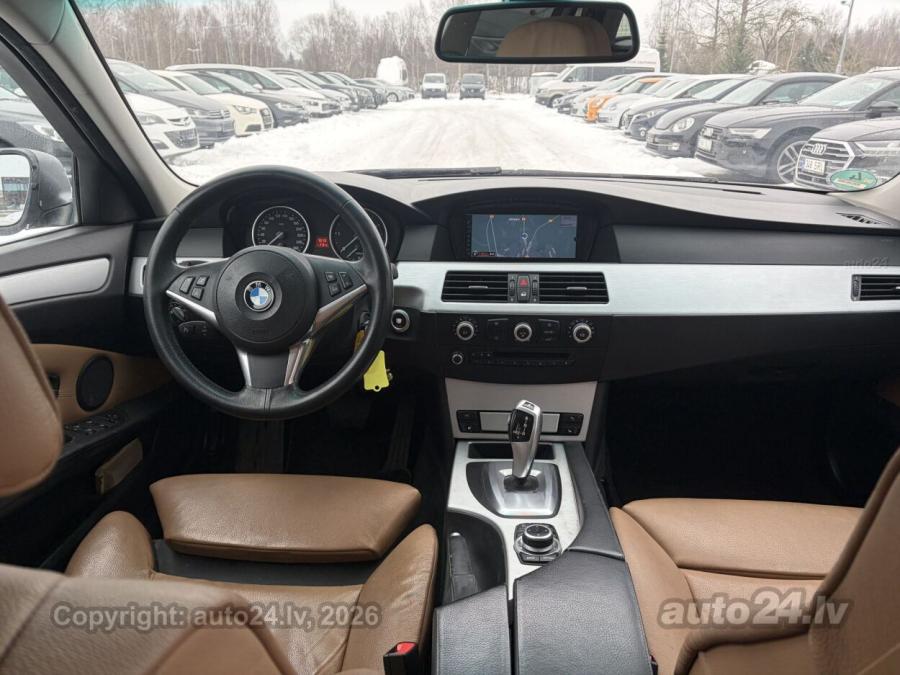 Grey BMW 5 Series 2009 in Viljandi, with an engine capacity of 3.00 L and mileage of 299 thousand km for 5890 €, photo 5 on AUTOMOTO.COM.LV