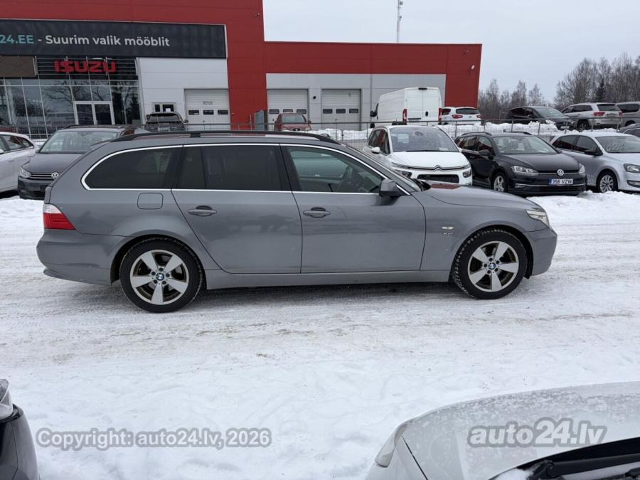 Grey BMW 5 Series 2009 in Viljandi, with an engine capacity of 3.00 L and mileage of 299 thousand km for 5890 €, photo 15 on AUTOMOTO.COM.LV