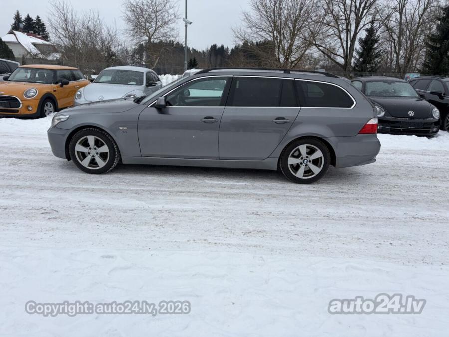 Grey BMW 5 Series 2009 in Viljandi, with an engine capacity of 3.00 L and mileage of 299 thousand km for 5890 €, photo 16 on AUTOMOTO.COM.LV