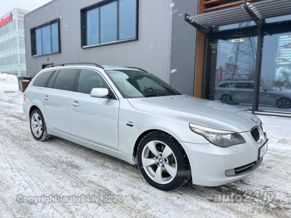 Grey BMW 5 Series 2009 in Tallinn, with an engine capacity of 3.00 L and mileage of 471 thousand km for 3900 €, photo 6 on AUTOMOTO.COM.LV