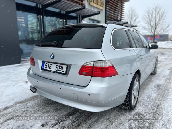 Grey BMW 5 Series 2009 in Tallinn, with an engine capacity of 3.00 L and mileage of 471 thousand km for 3900 €, photo 8 on AUTOMOTO.COM.LV