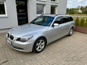 Pelēks BMW 5 Series 2009 Tallina, ar dzinēja tilpumu 3.00 L un nobraukumu 310 tūkst. km par 5500 €, foto  vietnē AUTOMOTO.COM.LV