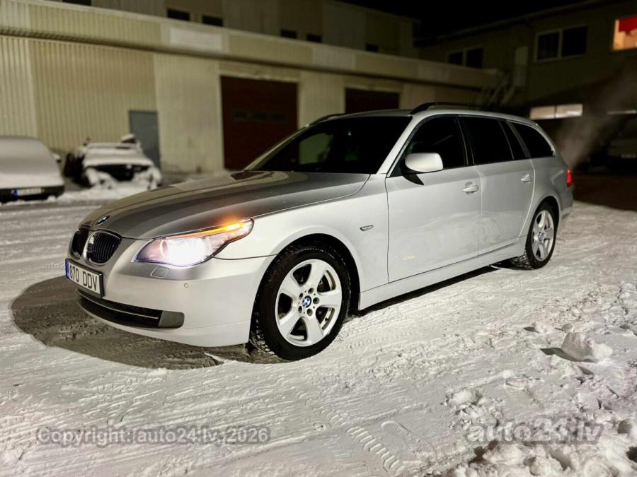 Pelēks BMW 5 Series 2009 Tallina, ar dzinēja tilpumu 3.00 L un nobraukumu 310 tūkst. km par 5500 €, foto 5 vietnē AUTOMOTO.COM.LV