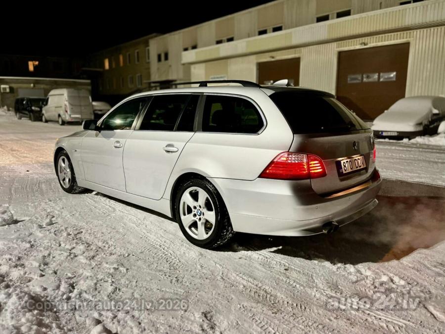 Pelēks BMW 5 Series 2009 Tallina, ar dzinēja tilpumu 3.00 L un nobraukumu 310 tūkst. km par 5500 €, foto 6 vietnē AUTOMOTO.COM.LV