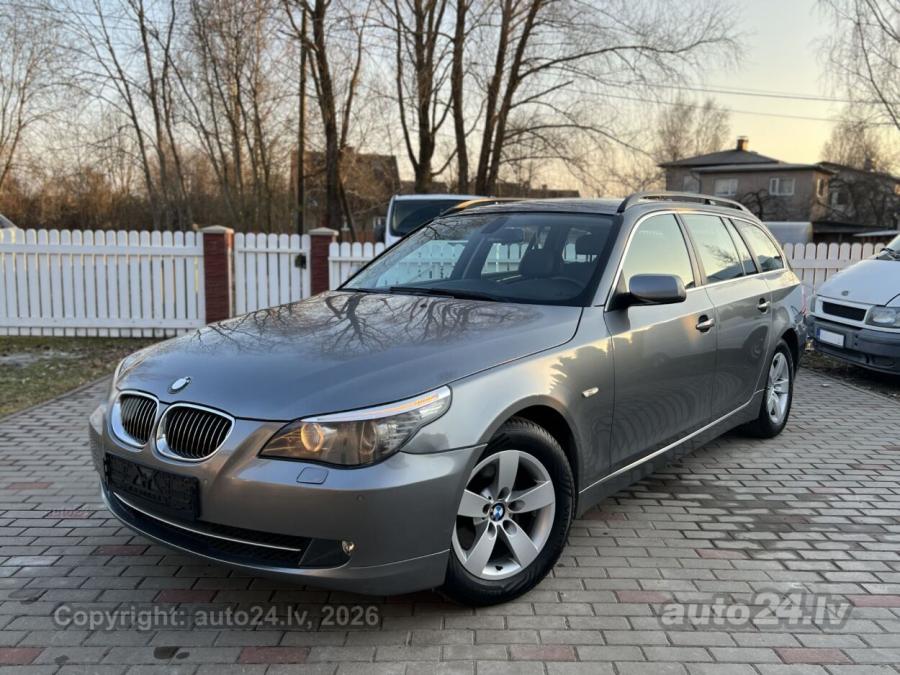 Pelēks BMW 5 Series 2009 Elva, ar dzinēja tilpumu 3.00 L un nobraukumu 340 tūkst. km par 5600 €, foto 3 vietnē AUTOMOTO.COM.LV