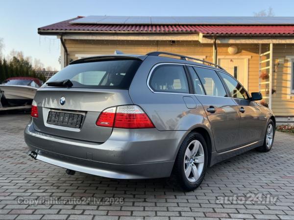 Pelēks BMW 5 Series 2009 Elva, ar dzinēja tilpumu 3.00 L un nobraukumu 340 tūkst. km par 5600 €, foto 6 vietnē AUTOMOTO.COM.LV