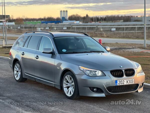 Grey BMW 5 Series 2009 in Tallinn, with an engine capacity of 3.00 L and mileage of 344 thousand km for 6250 €, photo 3 on AUTOMOTO.COM.LV