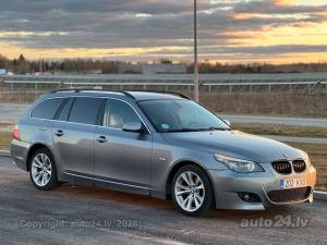 Grey BMW 5 Series 2009 in Tallinn, with an engine capacity of 3.00 L and mileage of 344 thousand km for 6250 €, photo 4 on AUTOMOTO.COM.LV