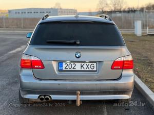 Grey BMW 5 Series 2009 in Tallinn, with an engine capacity of 3.00 L and mileage of 344 thousand km for 6250 €, photo 7 on AUTOMOTO.COM.LV