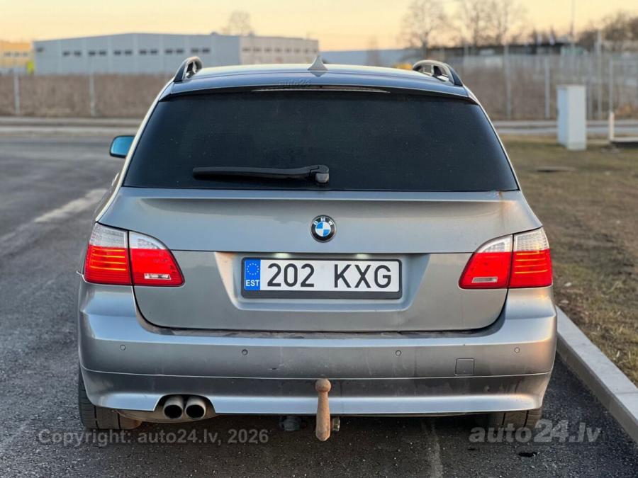 Grey BMW 5 Series 2009 in Tallinn, with an engine capacity of 3.00 L and mileage of 344 thousand km for 6250 €, photo 7 on AUTOMOTO.COM.LV