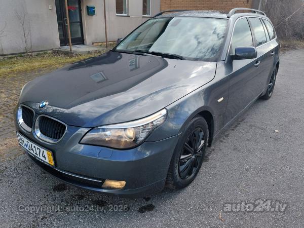Grey BMW 5 Series 2009 in Valga, with an engine capacity of 2.00 L and mileage of 243 thousand km for 4500 €, photo 1 on AUTOMOTO.COM.LV