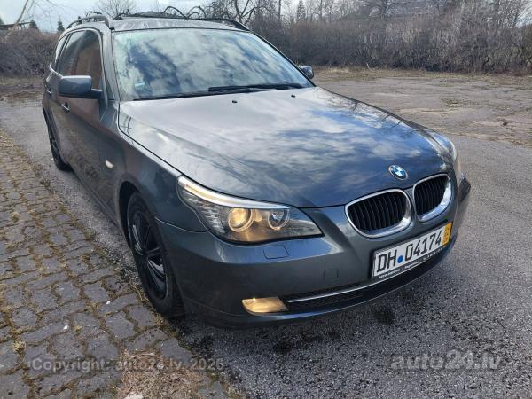 Grey BMW 5 Series 2009 in Valga, with an engine capacity of 2.00 L and mileage of 243 thousand km for 4500 €, photo 2 on AUTOMOTO.COM.LV
