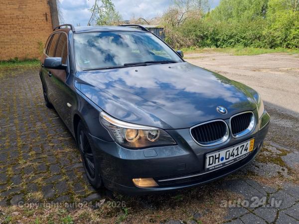 Grey BMW 5 Series 2009 in Valga, with an engine capacity of 2.00 L and mileage of 243 thousand km for 4400 €, photo 2 on AUTOMOTO.COM.LV